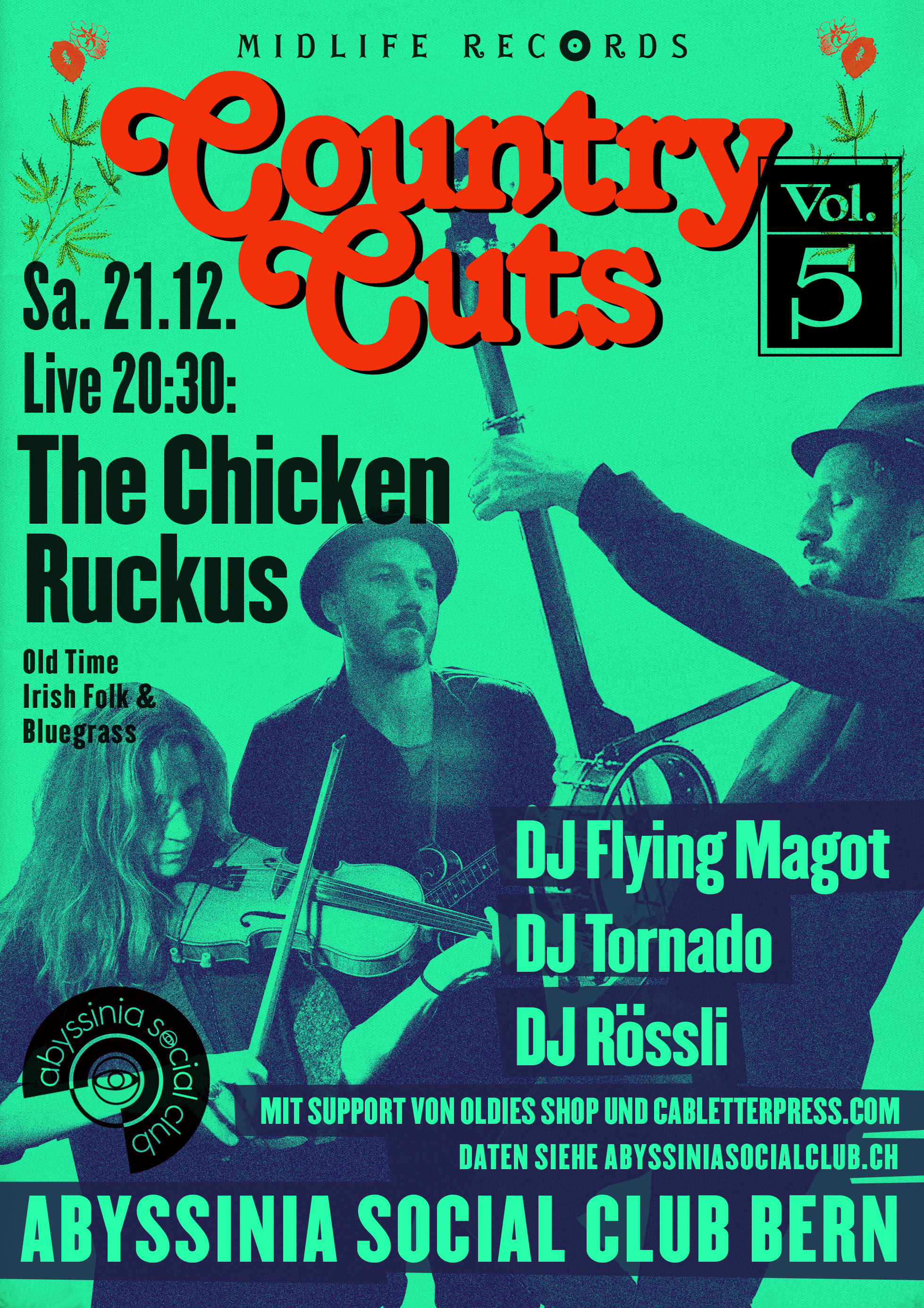 Country Pre-Xmas Cuts Vol. 5 w/ THE CHICKEN RUCKUS (live)