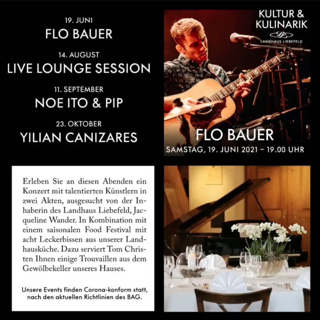 Kultur & Kulinarik – Flo Bauer im Dachstock